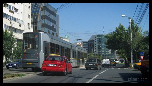 Avem tramvaie noi prin Bucuresti
