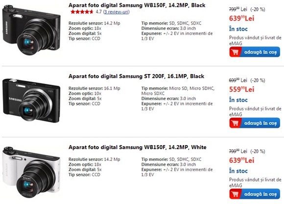 Aparate foto pentru @piticu21